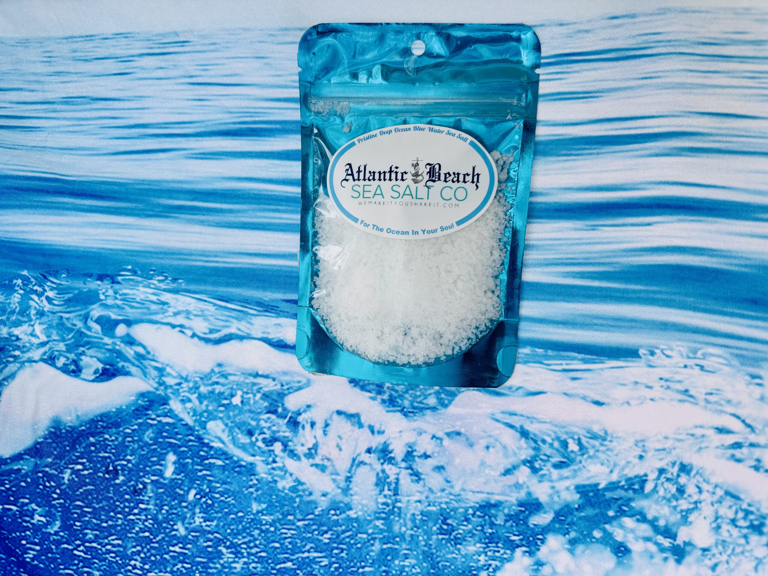 2 oz Package Atlantic Beach Sea Salt - Atlantic Beach Sea Salt Company
